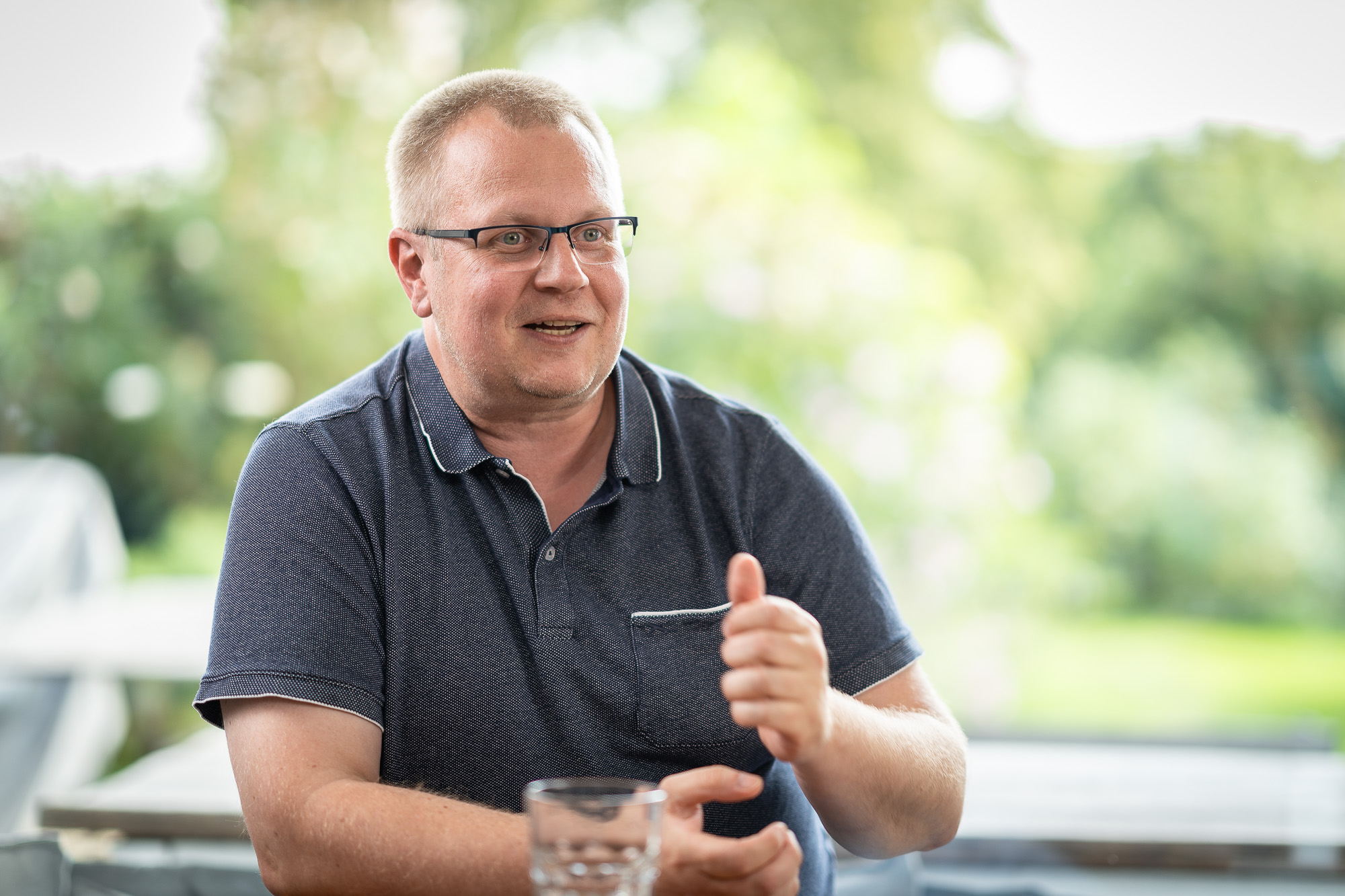 Björn Eichen­au­er, Bür­ger­meis­ter­kan­di­dat (Die Grü­nen) im ...